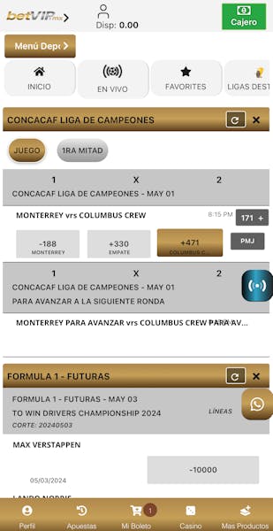 BetVIP Bono – Bono de Bienvenida $2,000 Sin Deposito